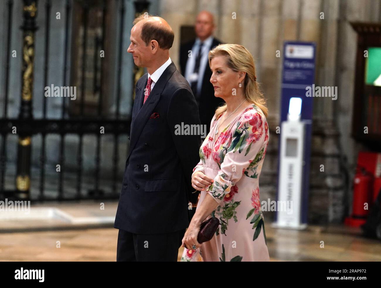 The Duke and Duchess of Edinburgh attend the NHS anniversary ceremony ...