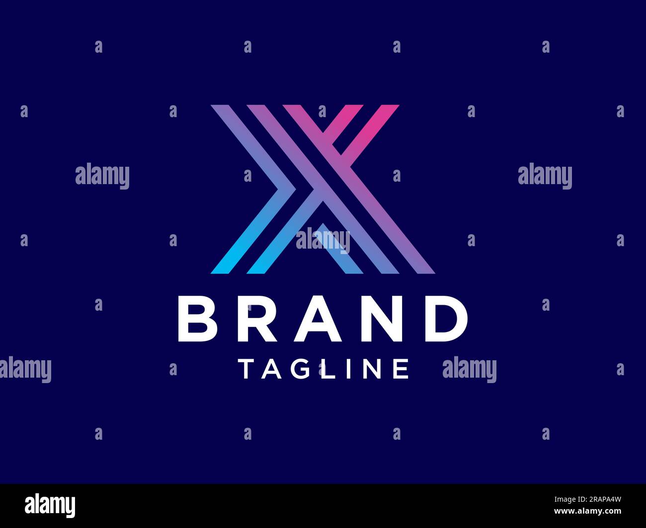 X logos vector vectors hi-res stock photography and images - Alamy