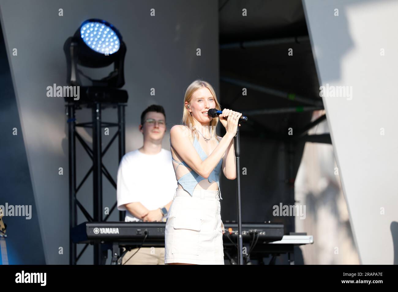 Lea live Open Air bei der Fête de l´Europe auf dem Dresdner Neumarkt ...
