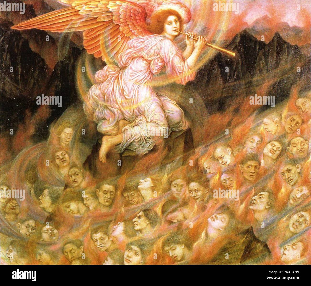 Angel piping hi-res stock photography and images - Alamy