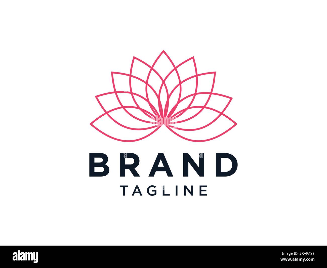 Abstract Flower Logo. Usable for Nature, Salon, Spa, Cosmetic and ...