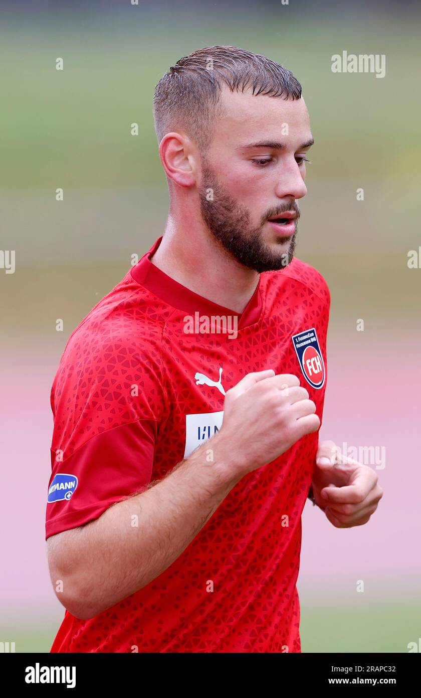 Heidenheim, Germany. 05th July, 2023. Soccer: Bundesliga, training kick ...