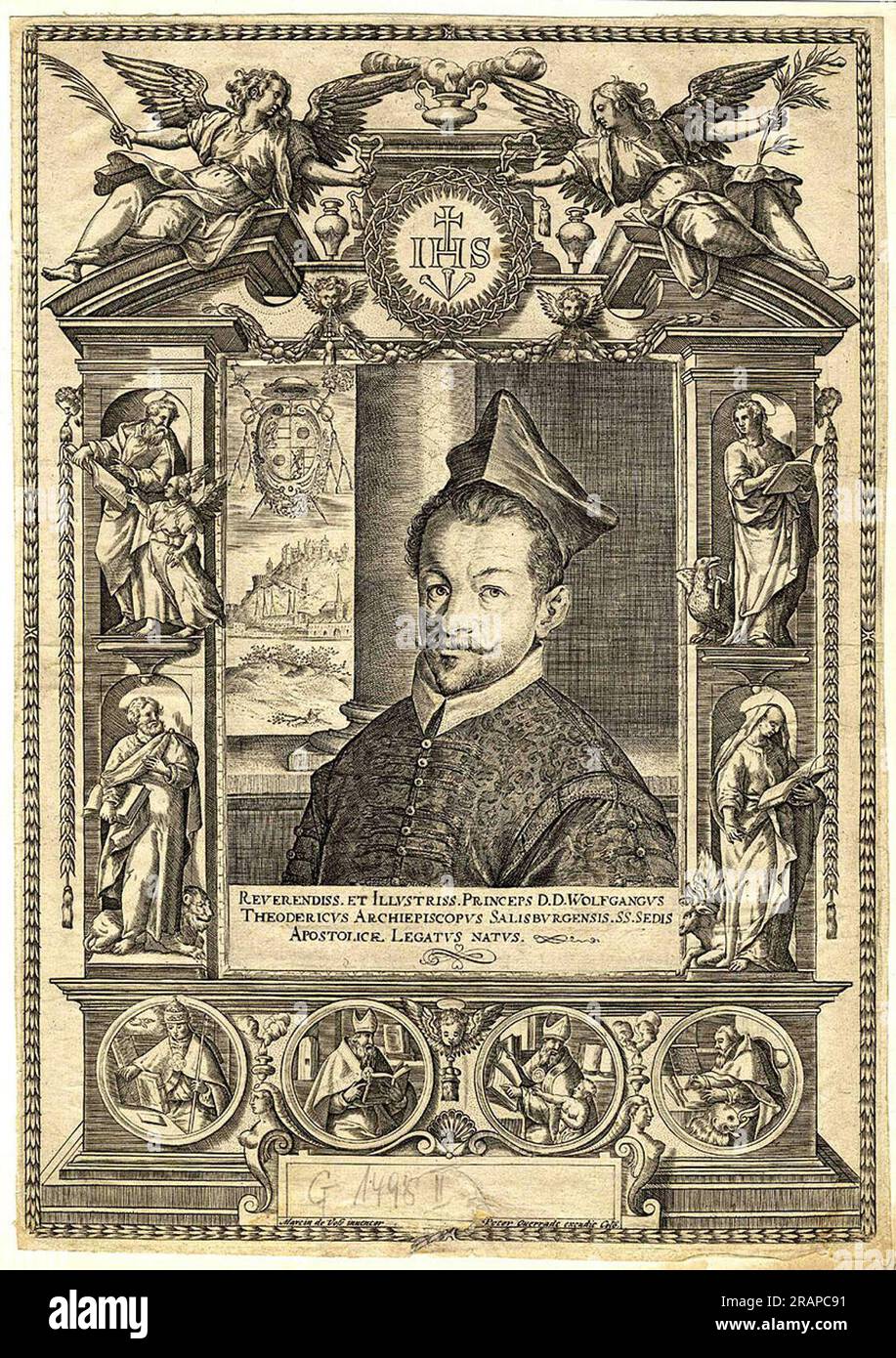 Wolf Dietrich Von Raitenau by Maarten de Vos Stock Photo - Alamy