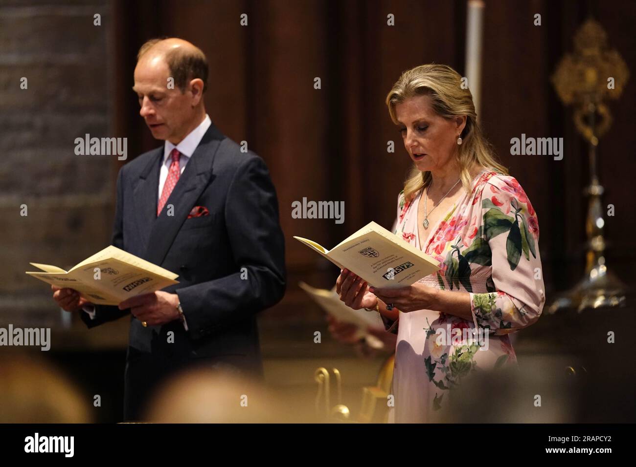 The Duke and Duchess of Edinburgh attend the NHS anniversary ceremony ...
