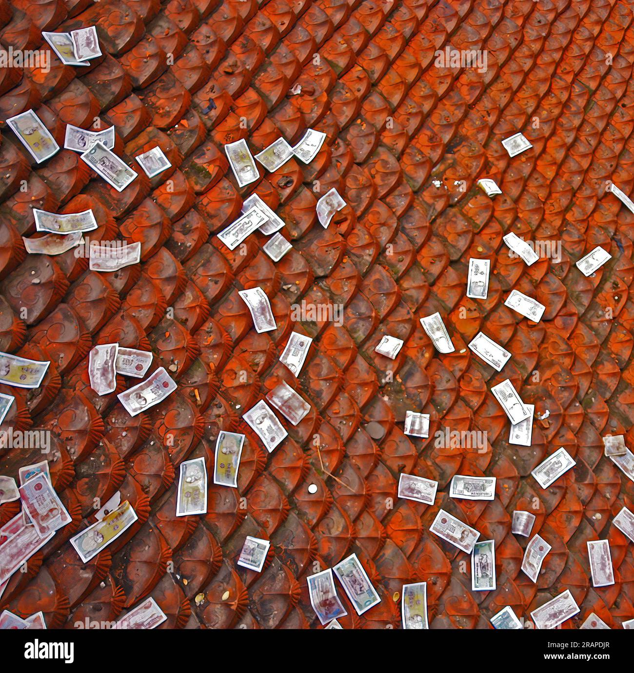Money out of the window Stock Photo - Alamy