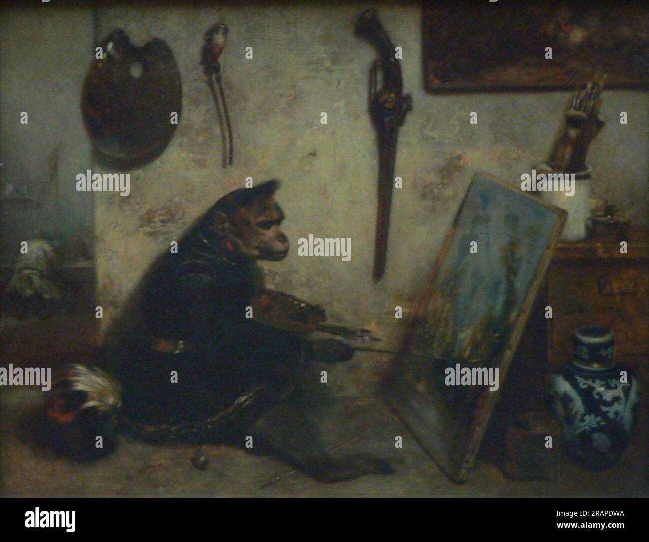 Painter alexandre gabriel decamps hi-res stock photography and images - Alamy