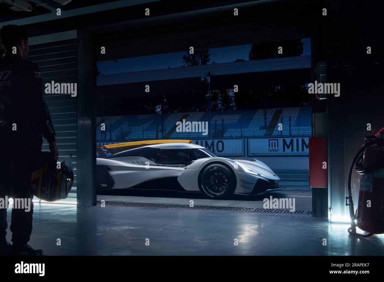 IMAGE DISTRIBUTED FOR 777 HYPERCAR - In this image released on ...