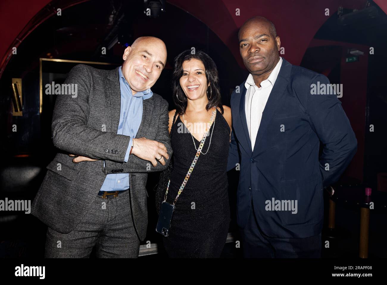 Paris, France. 4th July, 2023. Christophe Courtois, Atika Zlot and ...