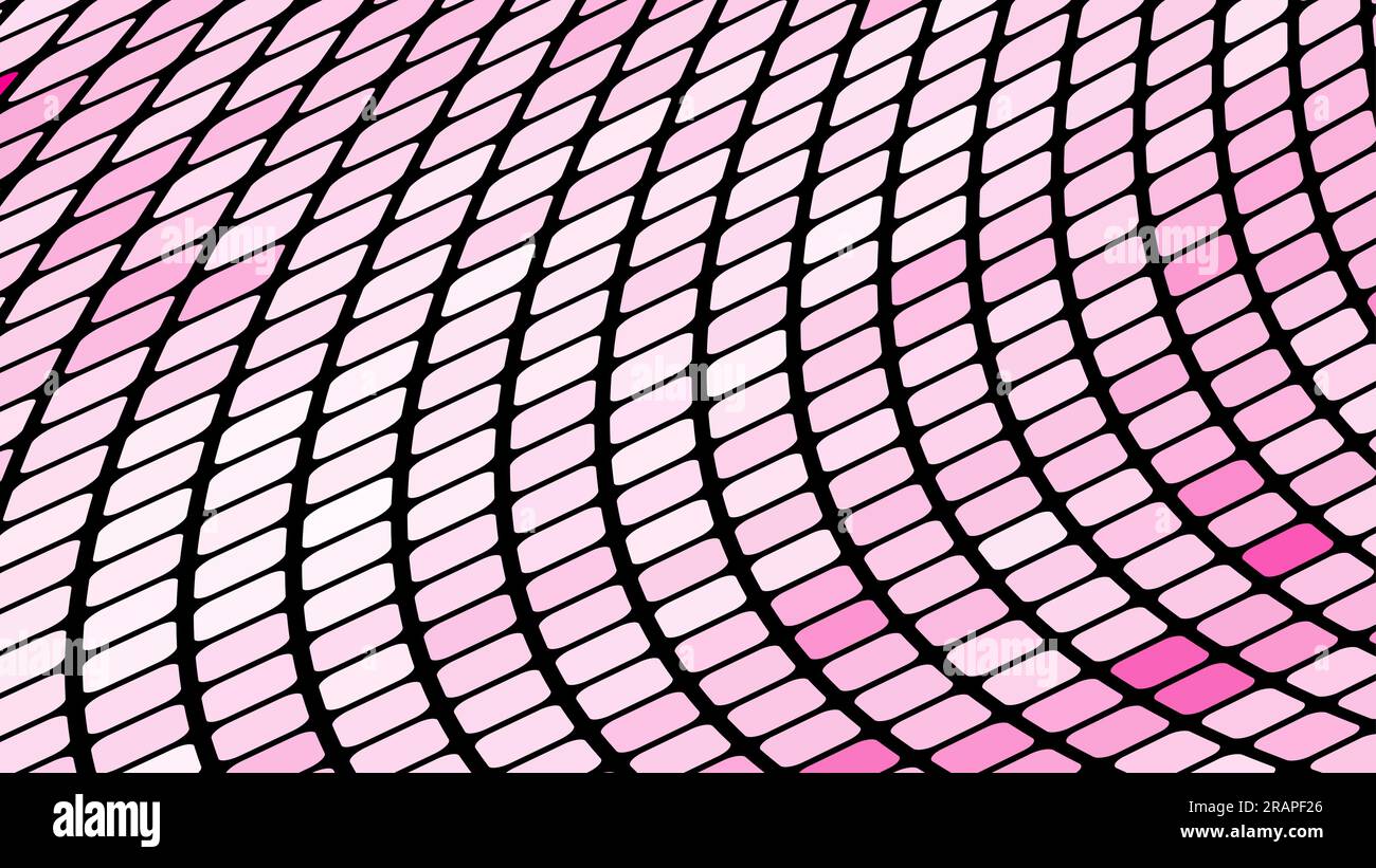 Multicolored abstract background of violet pink squares, rhombuses ...