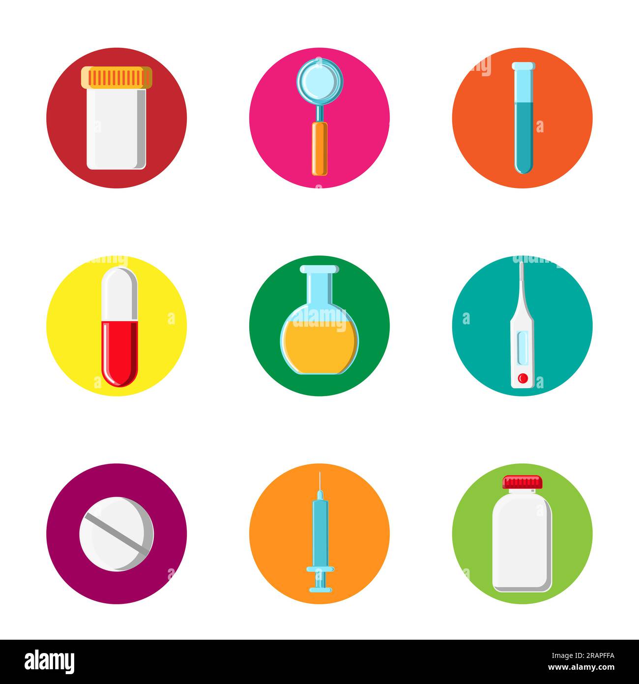 Syringes circle hi-res stock photography and images - Alamy