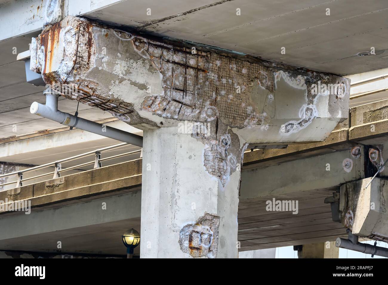 Damaged Gardiner Expressway, Toronto, Canada Stock Photo - Alamy