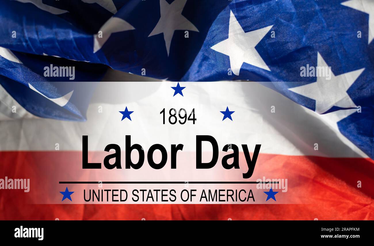 Happy Labor Day, September 7th, Beautiful design element White ...
