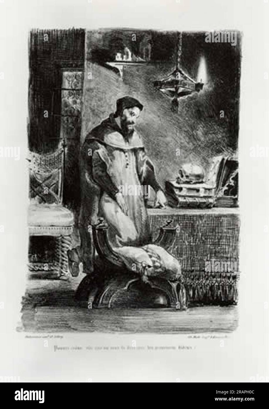 Faust in his study hi-res stock photography and images - Alamy
