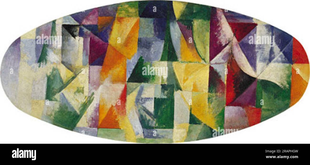 Windows Open Simultaneously 1st Part, 3rd Motif 1912 by Robert Delaunay ...