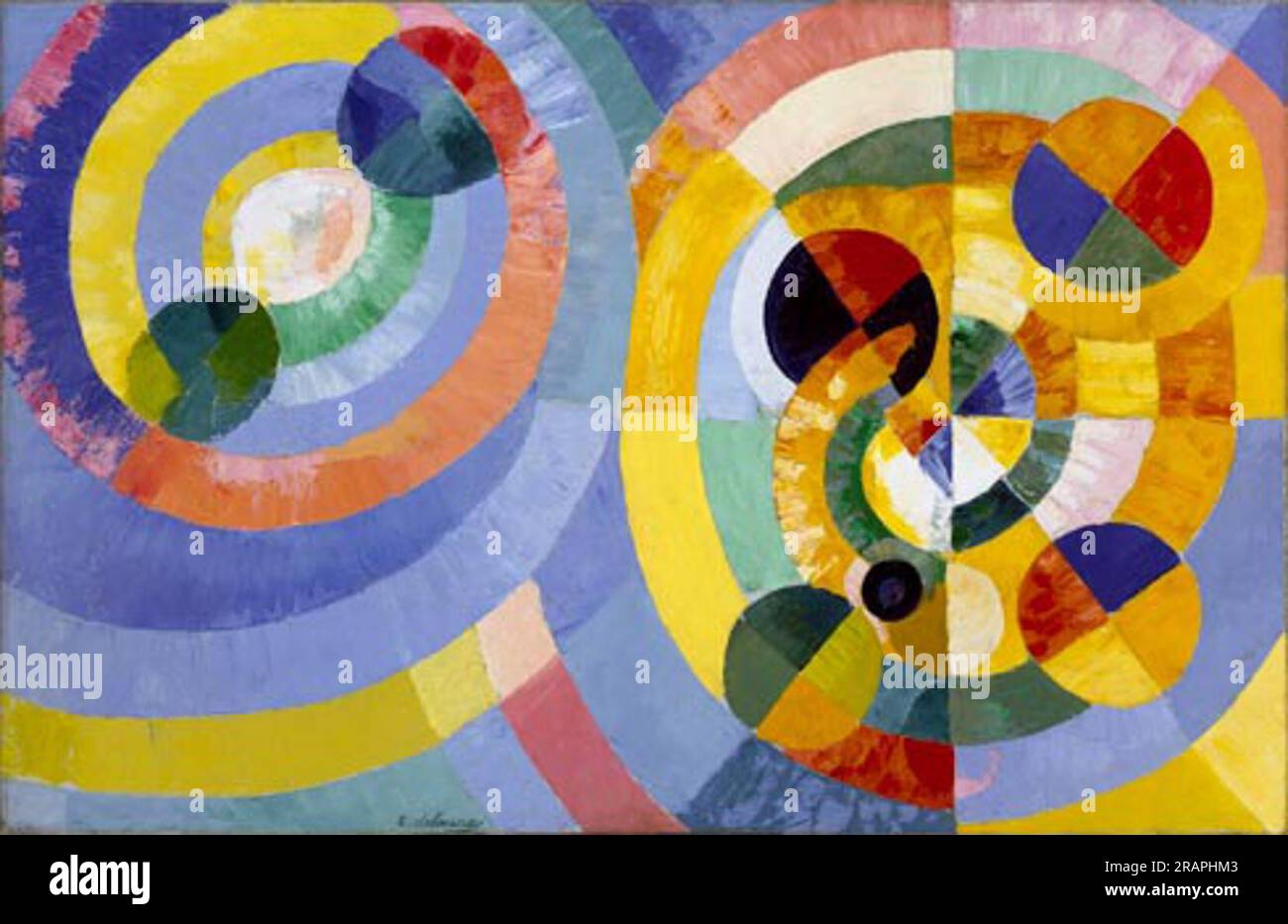 Circular Forms 1930 by Robert Delaunay Stock Photo - Alamy