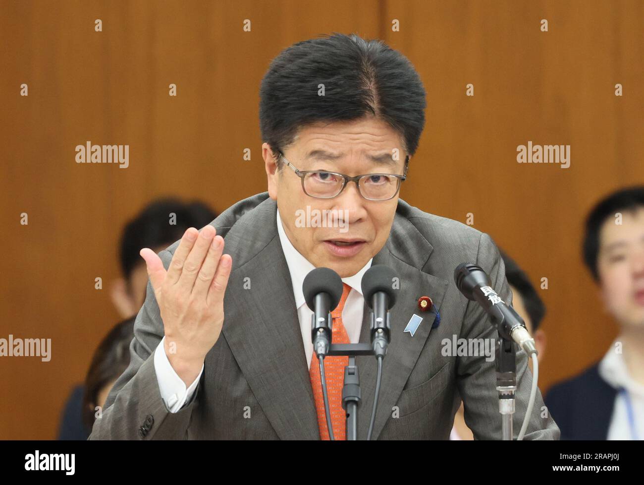 Tokyo, Japan. Wednesday. 5th July, 2023. Japanese Health Minister ...