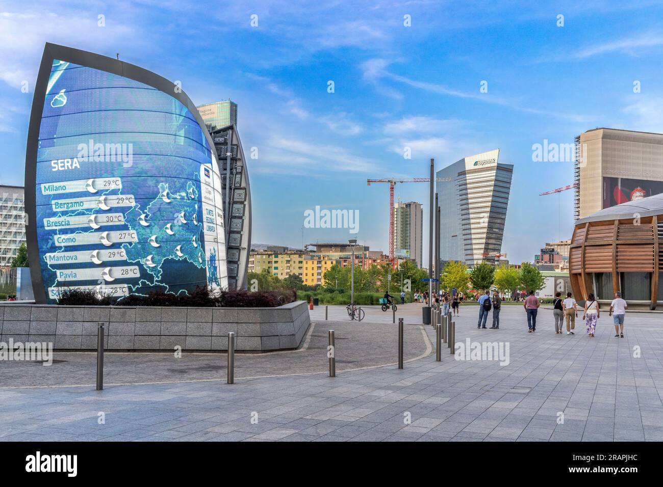 Milano porta garibaldi hi-res stock photography and images - Alamy