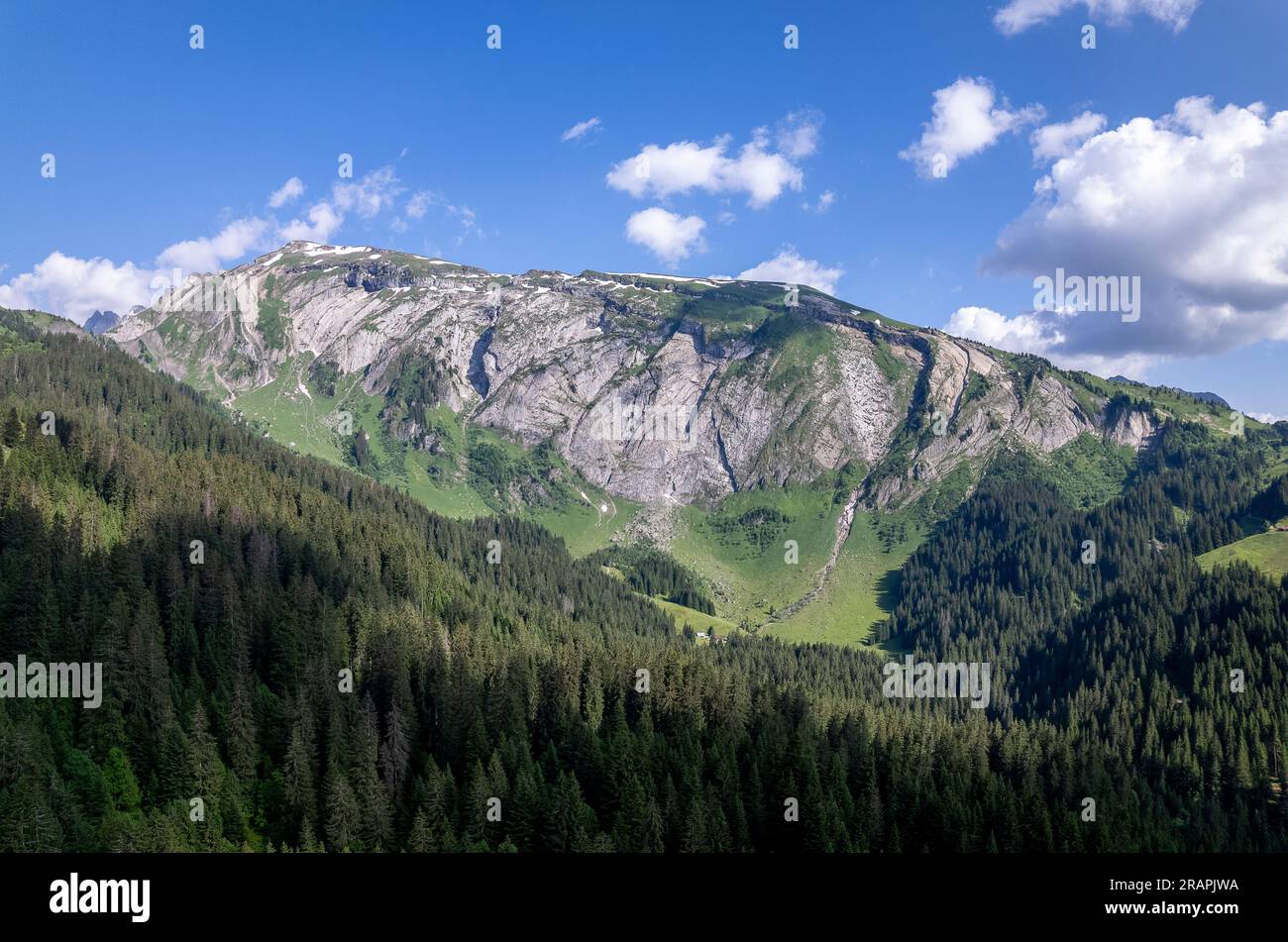 Gold miners lake or Lac des Mines d'Or with still water reflecting the ...