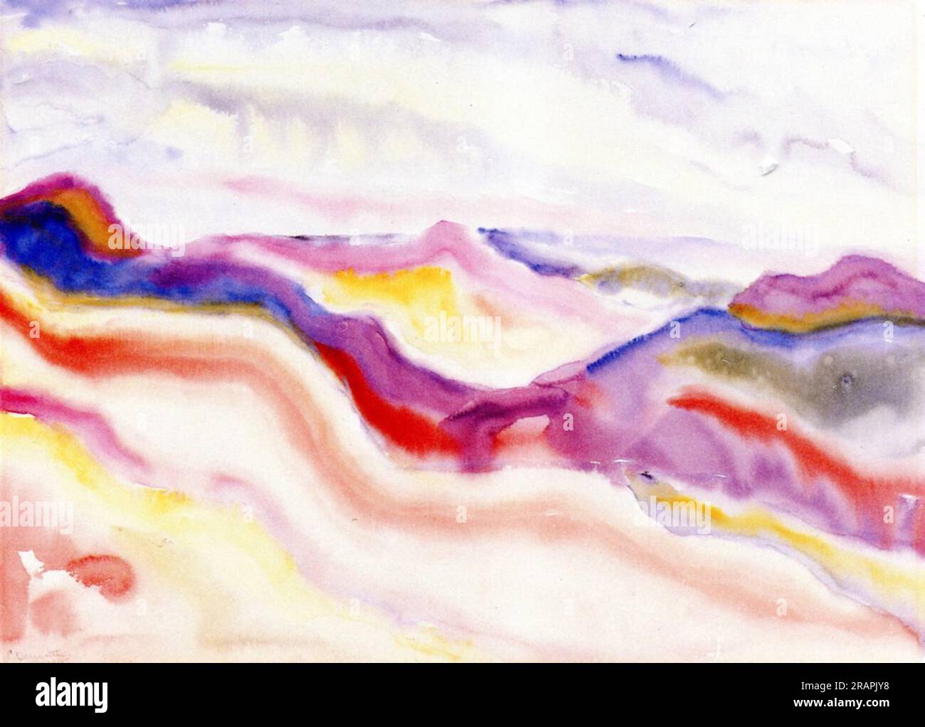 Provincetown Dunes 1914 by Charles Demuth Stock Photo - Alamy