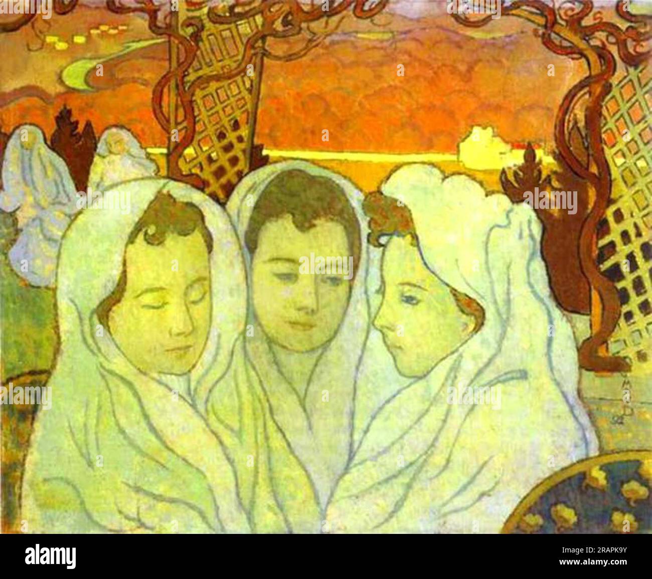 Triple portrait hi-res stock photography and images - Alamy