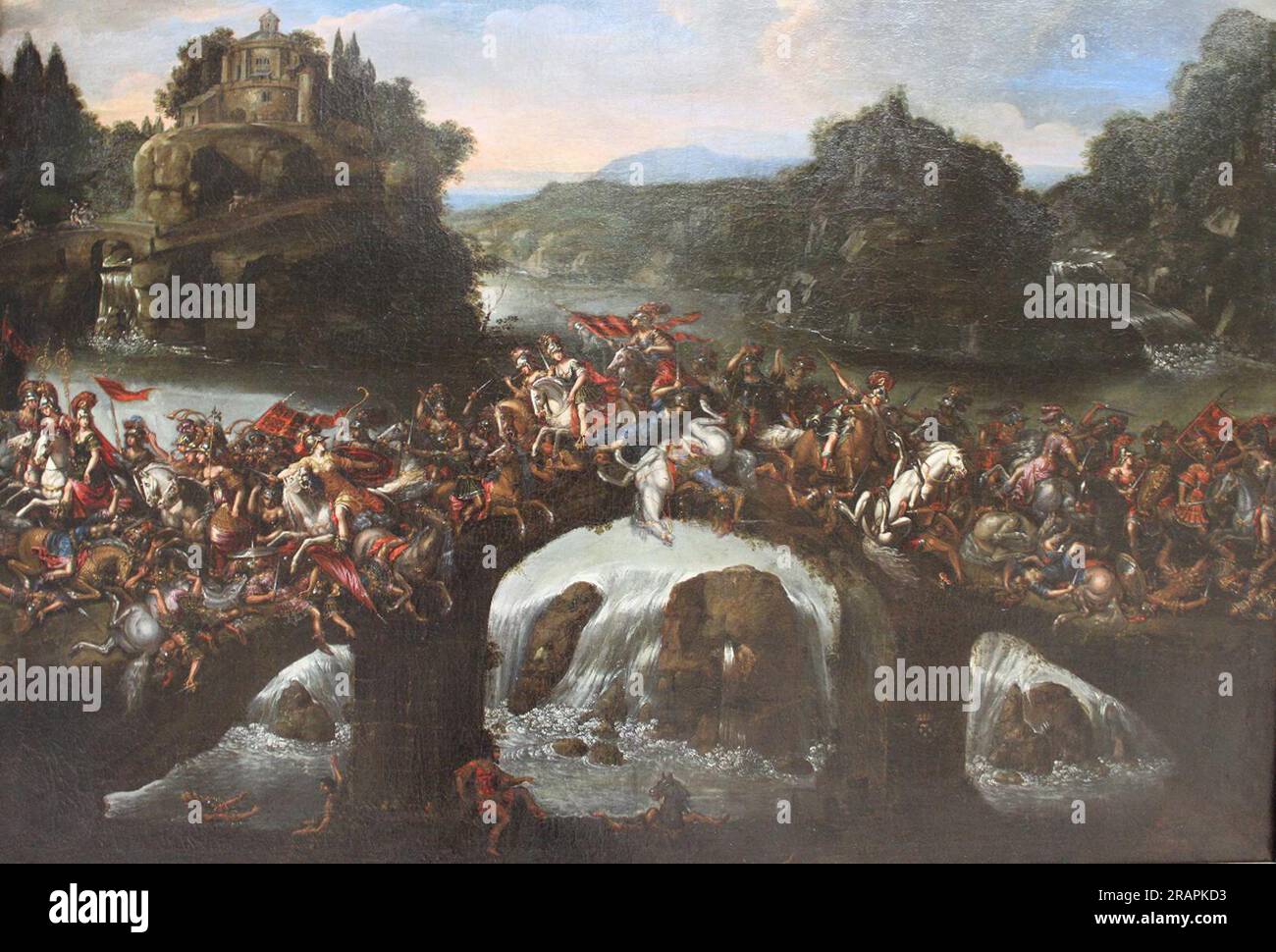 La Bataille Entre Les Amazones Et Les Grecs 1619 by Claude Deruet Stock ...