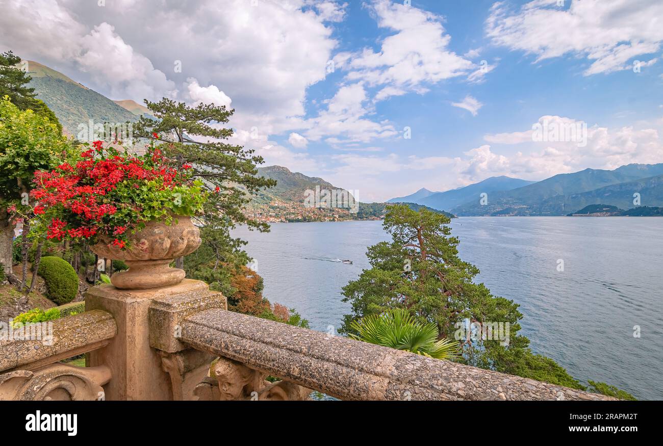 Lake Como, Italy. Beautiful landscape of Lake Como in Italy Stock Photo ...