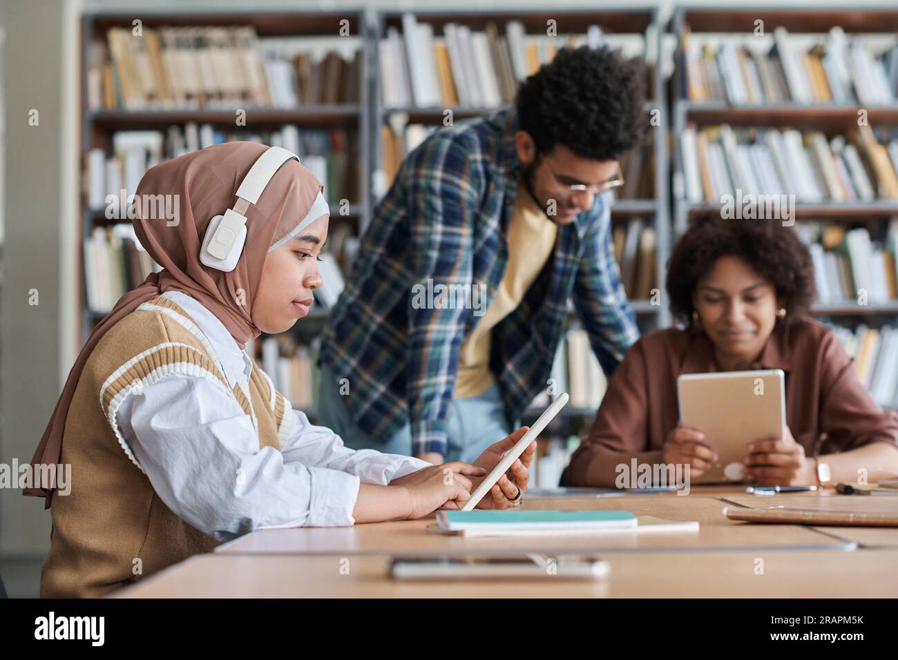 Muslim student diverse classroom hi-res stock photography and images ...