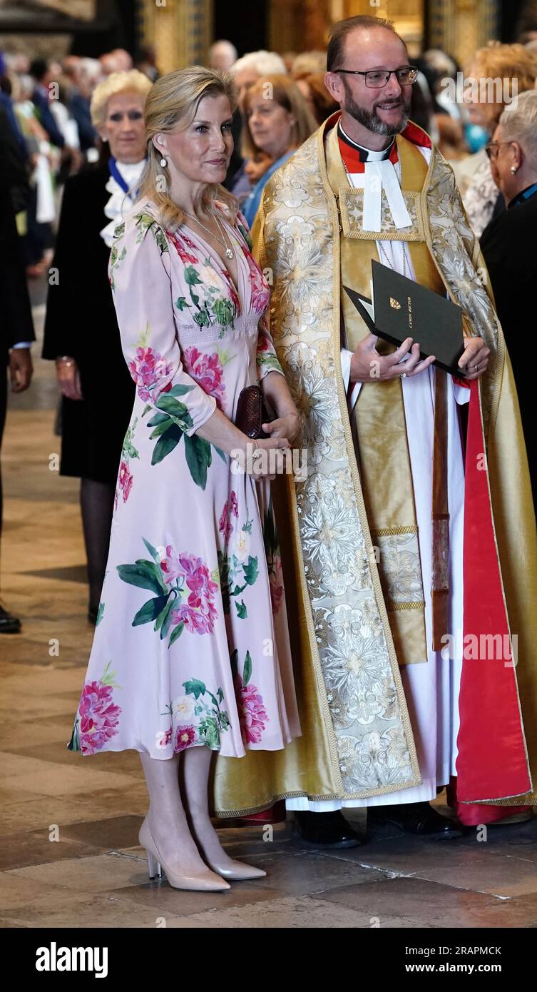 The Duchess of Edinburgh attends the NHS anniversary ceremony at ...