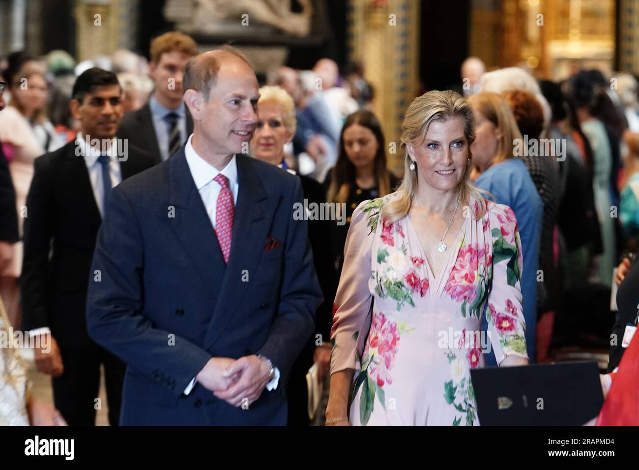 The Duke and Duchess of Edinburgh attend the NHS anniversary ceremony ...