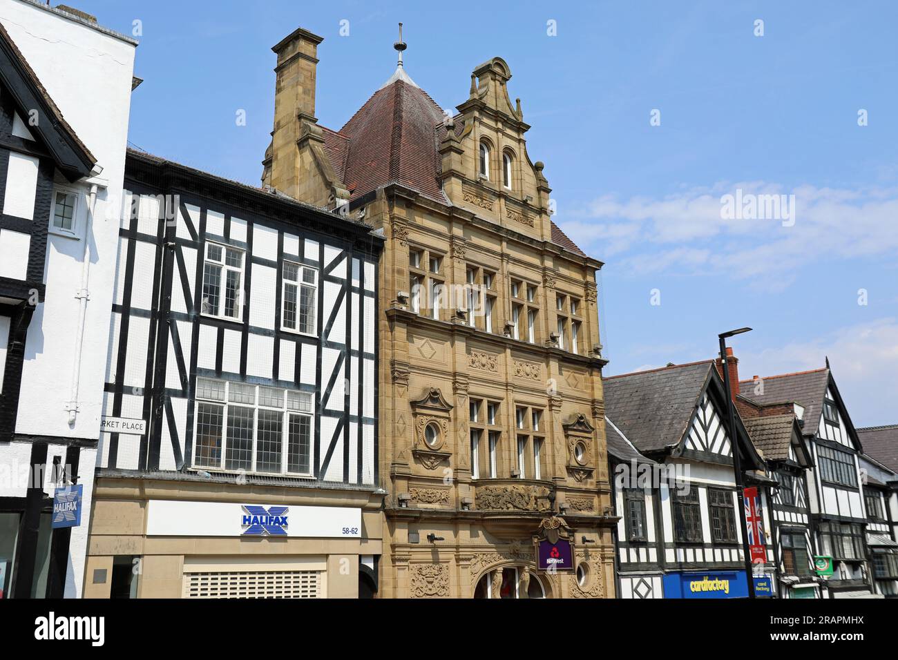 Heritage architecture in the town centre of Wigan Stock Photo - Alamy