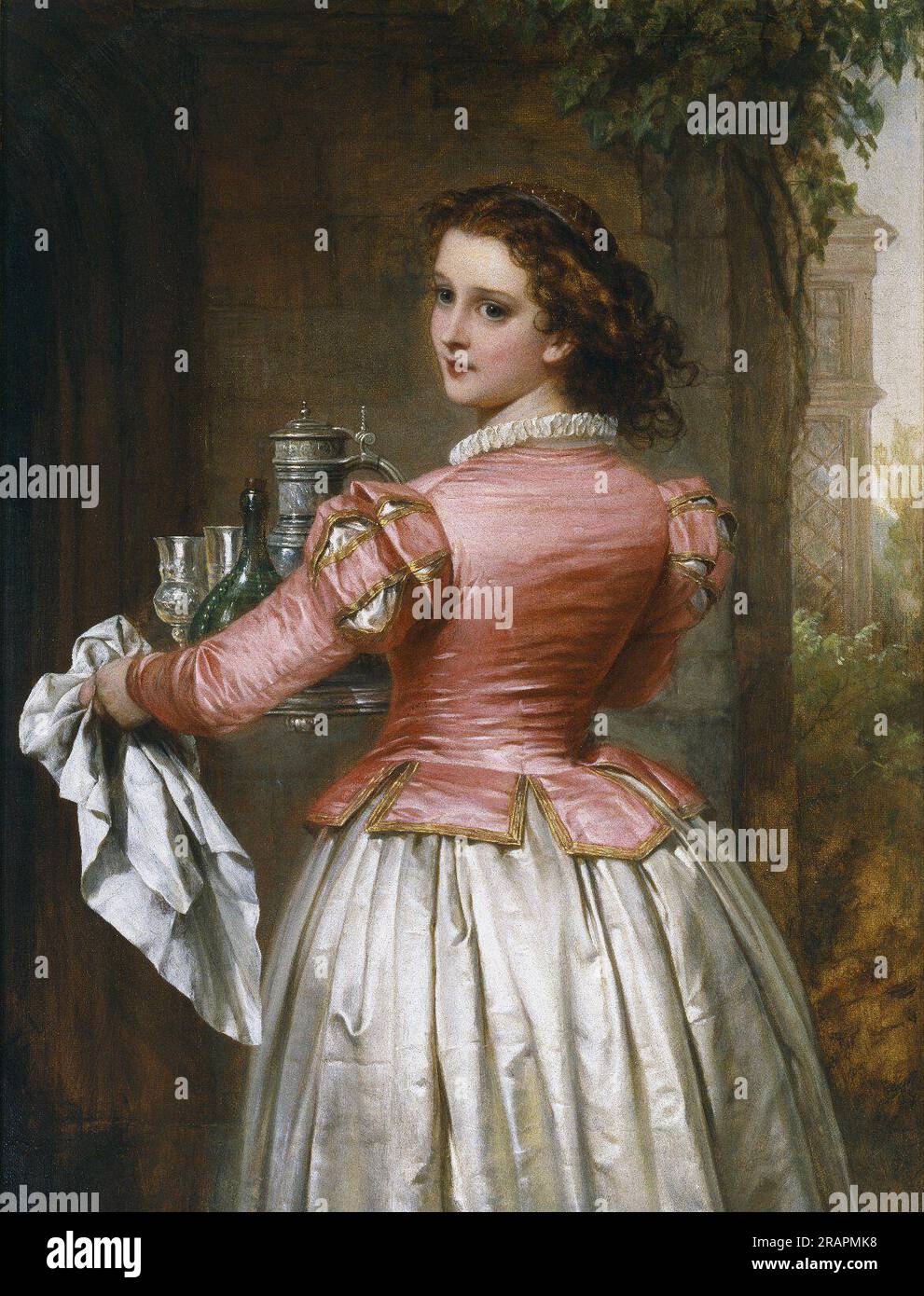 Anne Page 1862 by Thomas Francis Dicksee Stock Photo - Alamy