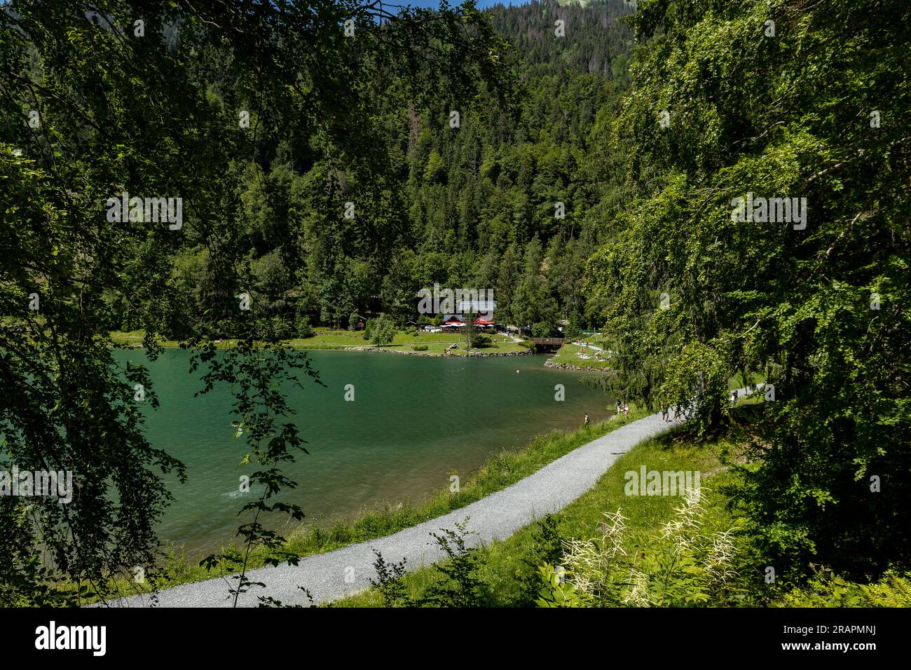 Lac de montriond summer hi-res stock photography and images - Alamy