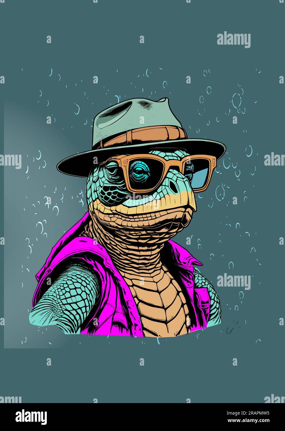 Gangster sea turtle hi-res stock photography and images - Alamy