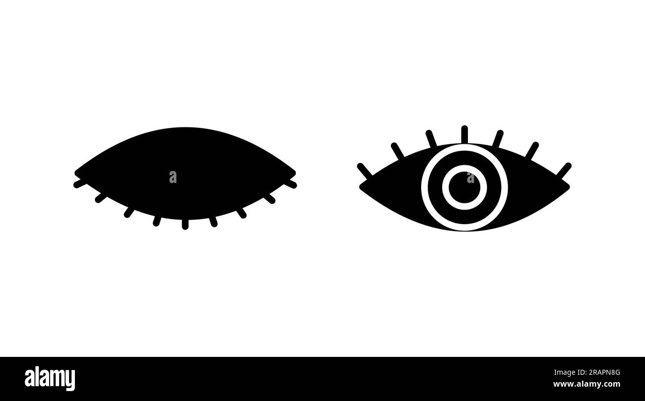 Eye icon. Look and Vision icon. Eye vector icon Stock Vector Image ...