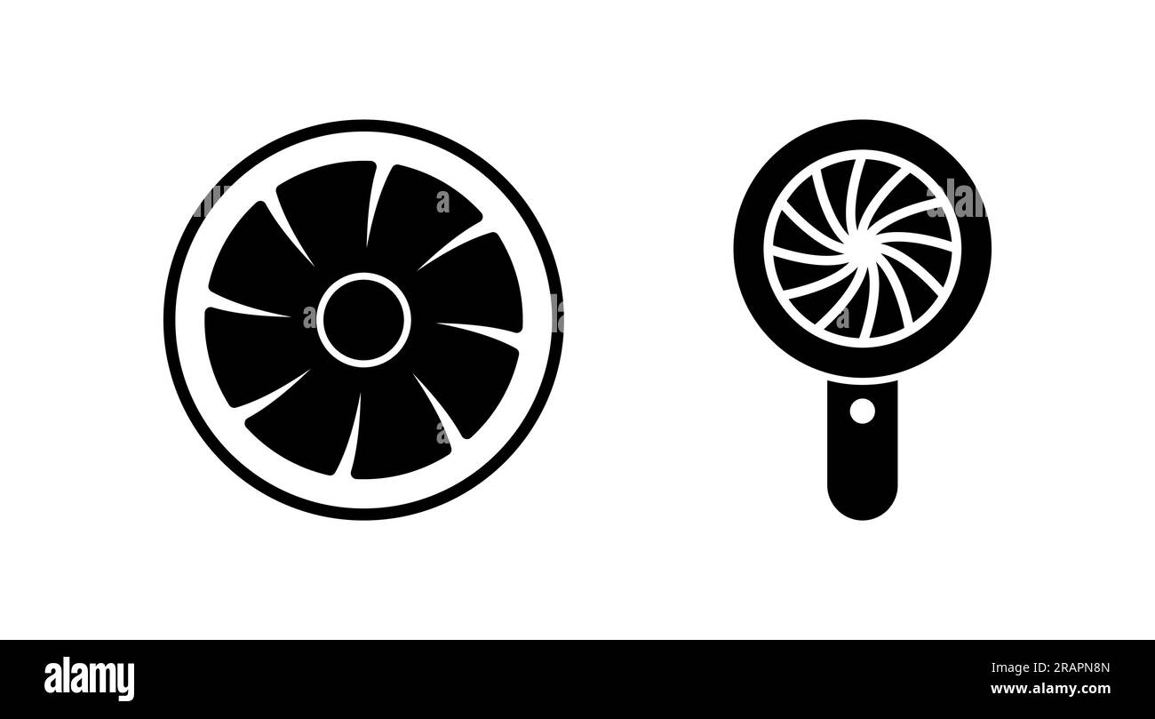 Fan icon vector. blower icon. propeller. ceiling Stock Vector Image ...