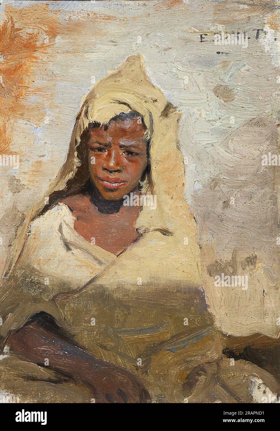 Young Fellah by Nasreddine Dinet Stock Photo - Alamy