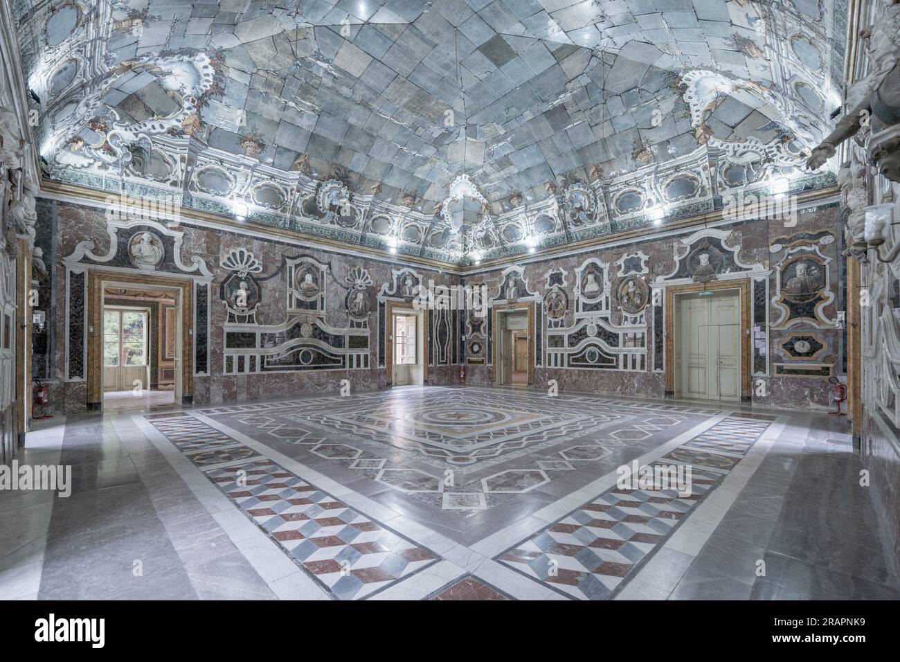 Villa Palagonia, Bagheria, Palermo, Sicily, Italy Stock Photo - Alamy