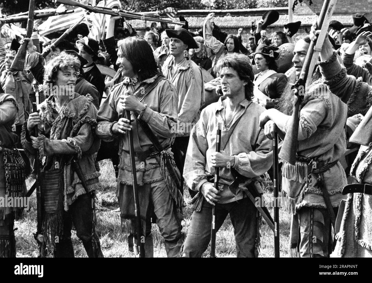 DEXTER FLETCHER GRAHAM GREENE and AL PACINO in REVOLUTION 1985 director ...