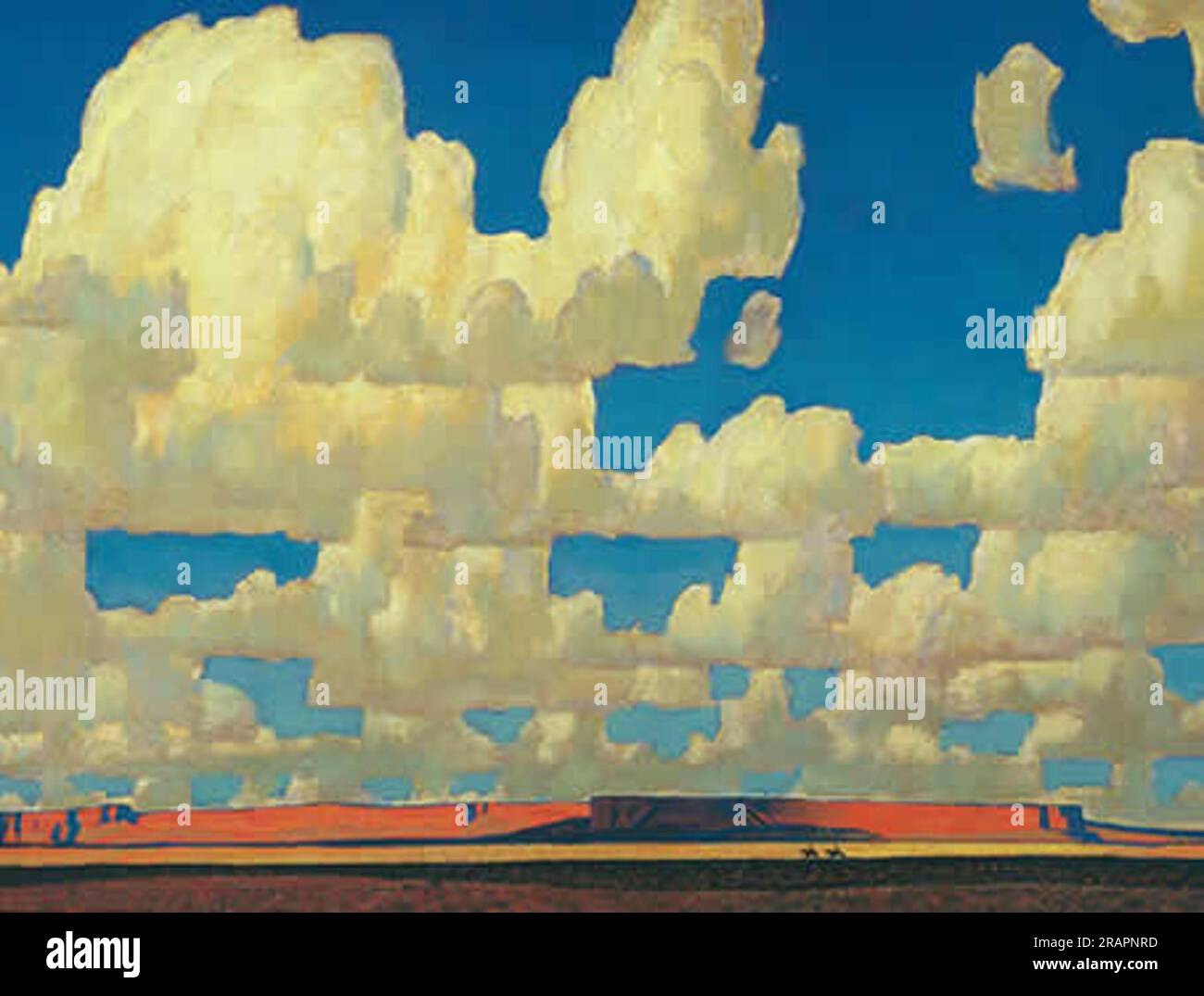 Cloud World by Maynard Dixon Stock Photo - Alamy