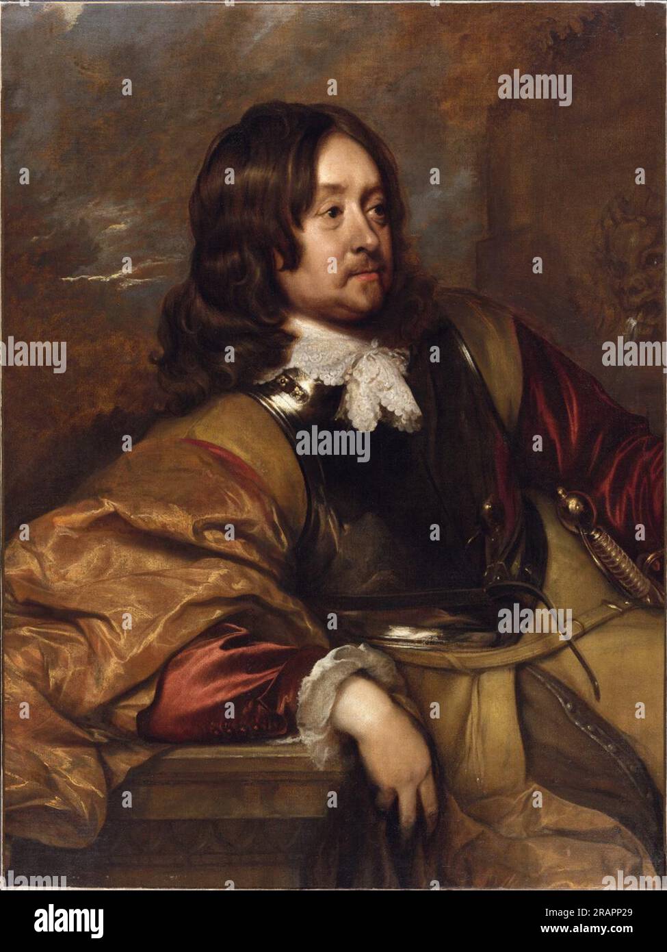 Portrait of Edward Hyde 1643 by William Dobson Stock Photo - Alamy