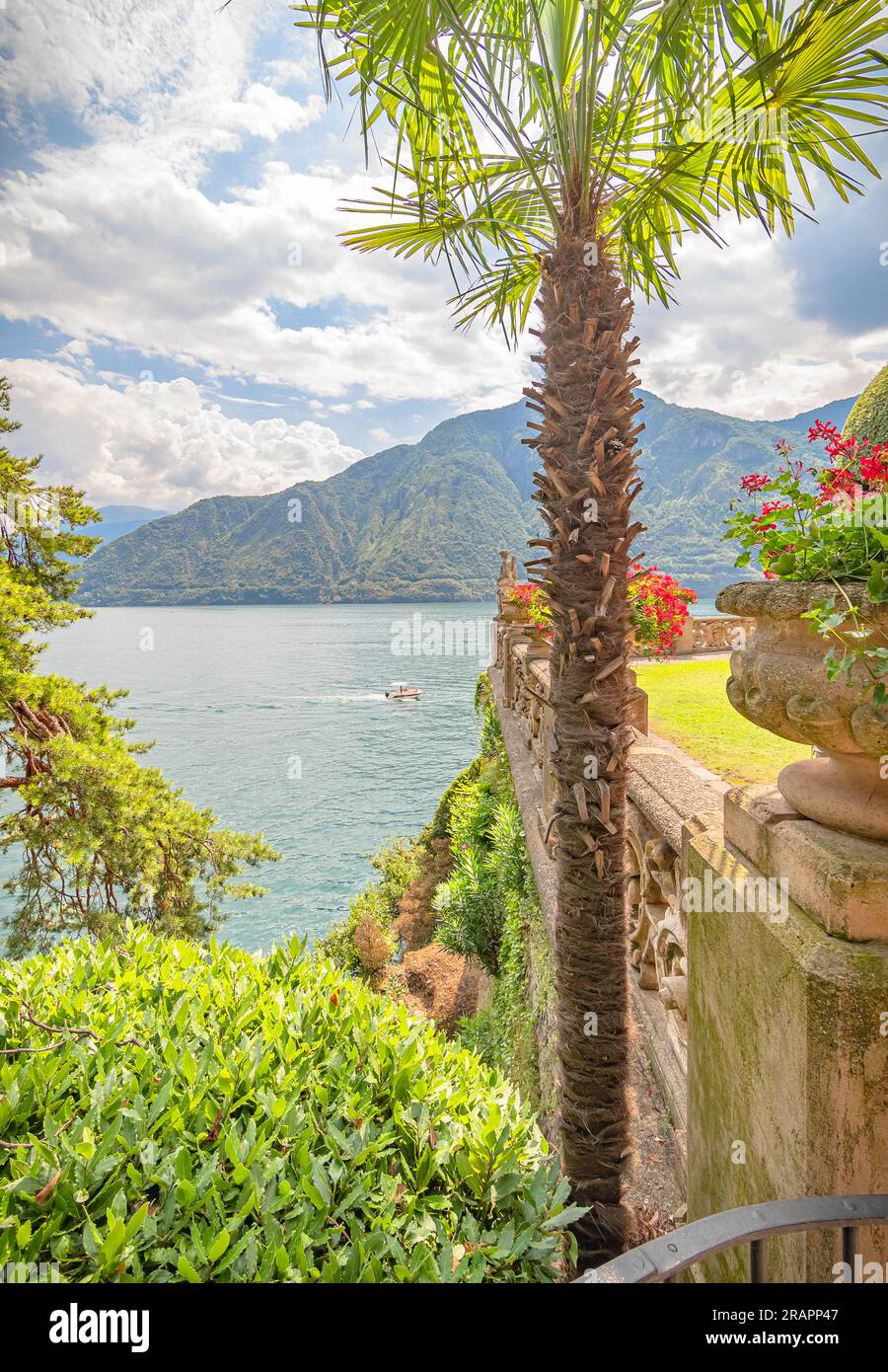 Lake Como, Italy. Beautiful landscape of Lake Como in Italy Stock Photo ...