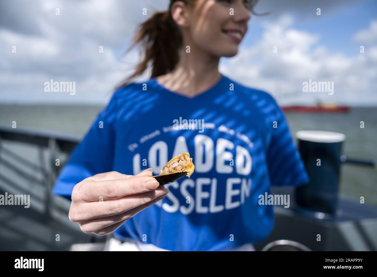YERSEKE - Launch of the loaded mussel, a mussel filled with spiced rice ...