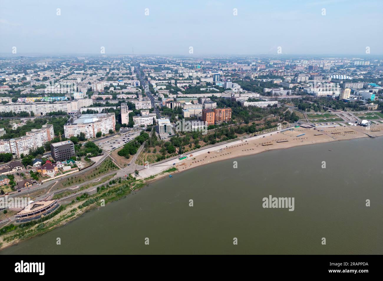 Aerial of irtysh river hi-res stock photography and images - Alamy