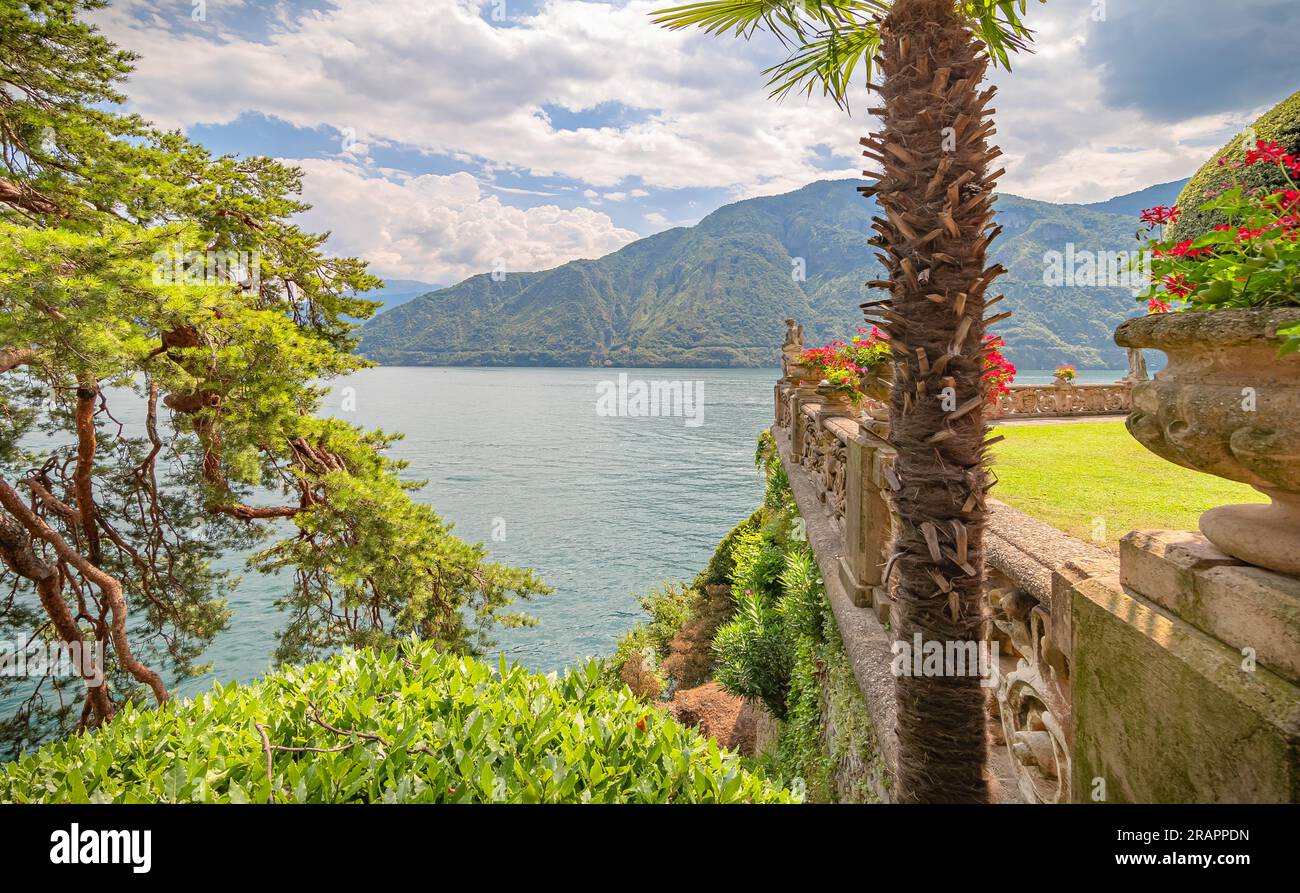Lake Como, Italy. Beautiful landscape of Lake Como in Italy Stock Photo ...