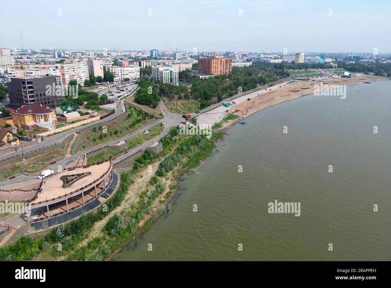 Aerial of irtysh river hi-res stock photography and images - Alamy