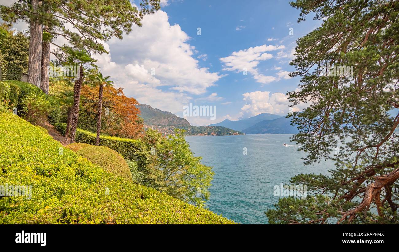 Lake Como, Italy. Beautiful landscape of Lake Como in Italy Stock Photo ...