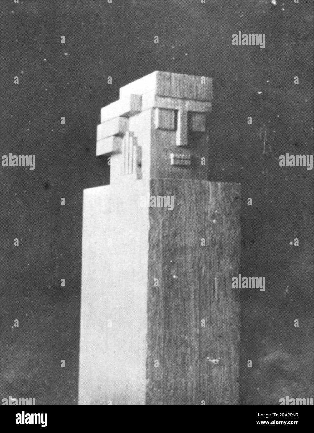 Banister post, Huis De Lange, Alkmaar by Theo van Doesburg Stock Photo ...