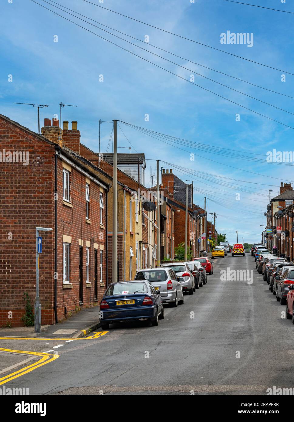 Typical inner-city terraced houses originally built for the working ...