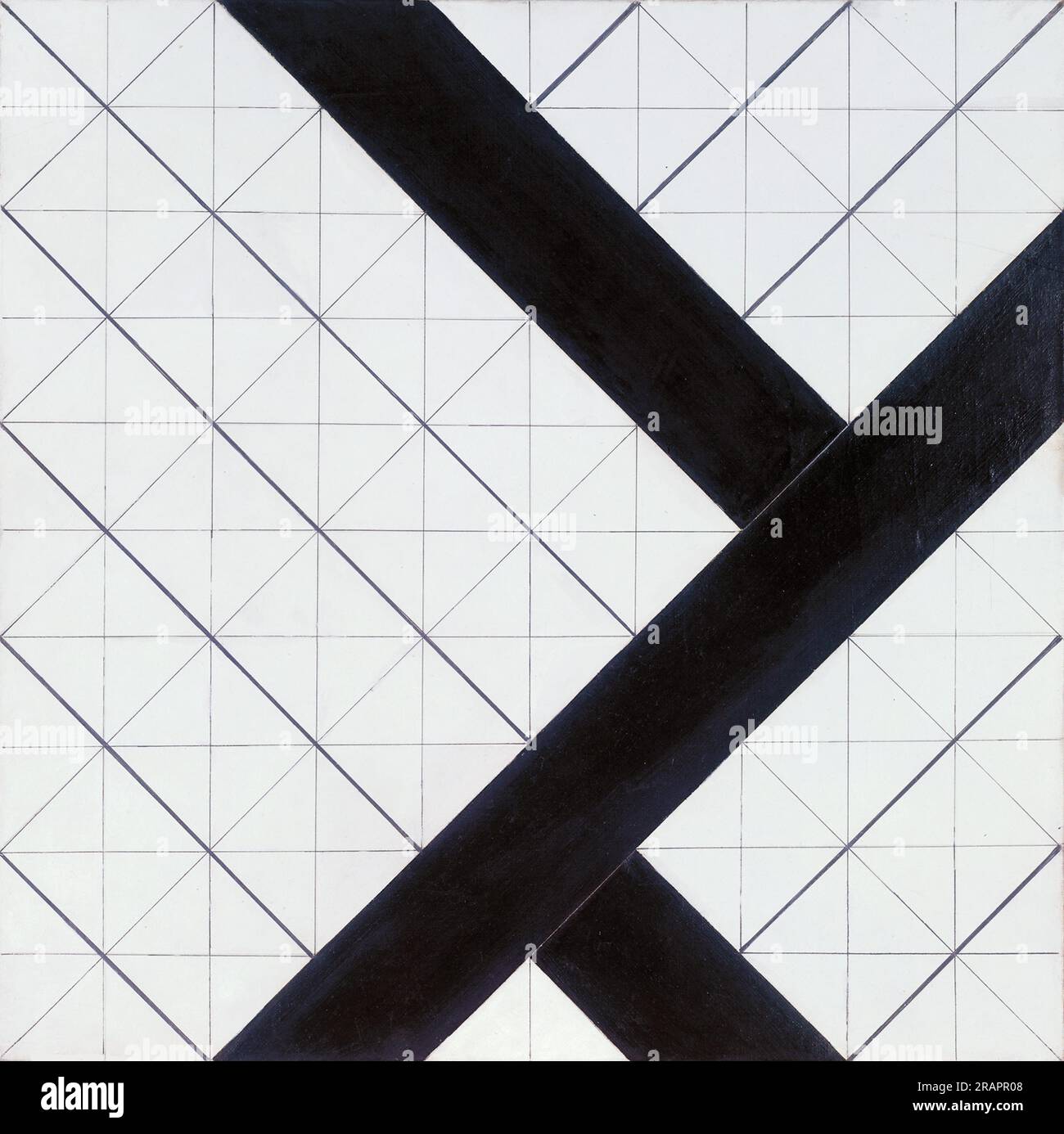 Counter composition VI 1925; Germany by Theo van Doesburg Stock Photo ...