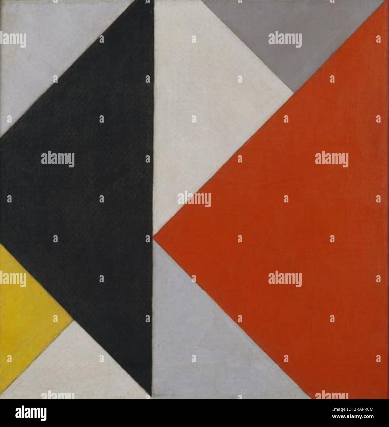 Counter composition XIII 1925; Germany by Theo van Doesburg Stock Photo ...